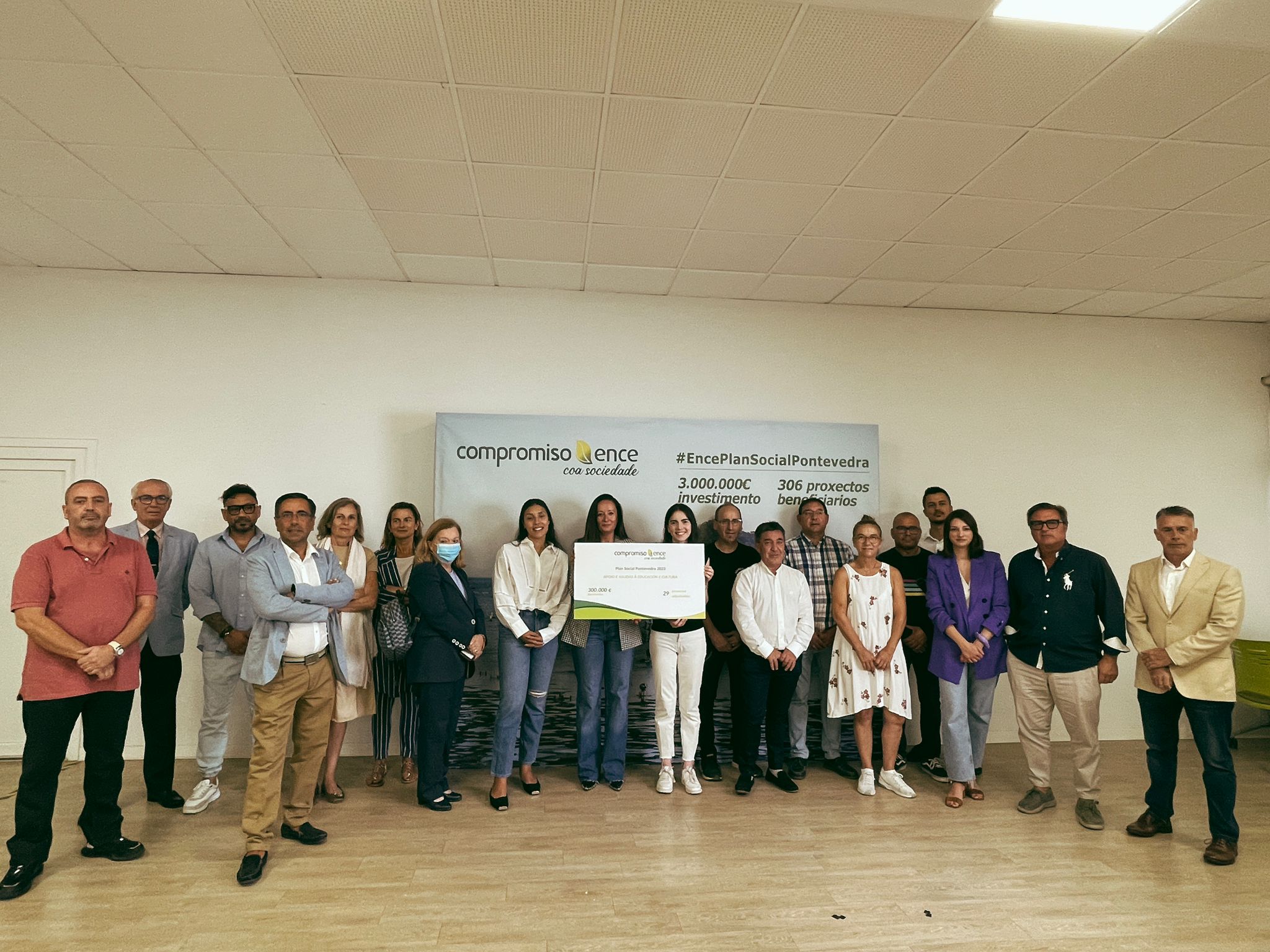 Ence entrega las ayudas de su Plan Social Pontevedra a 29 proyectos ...